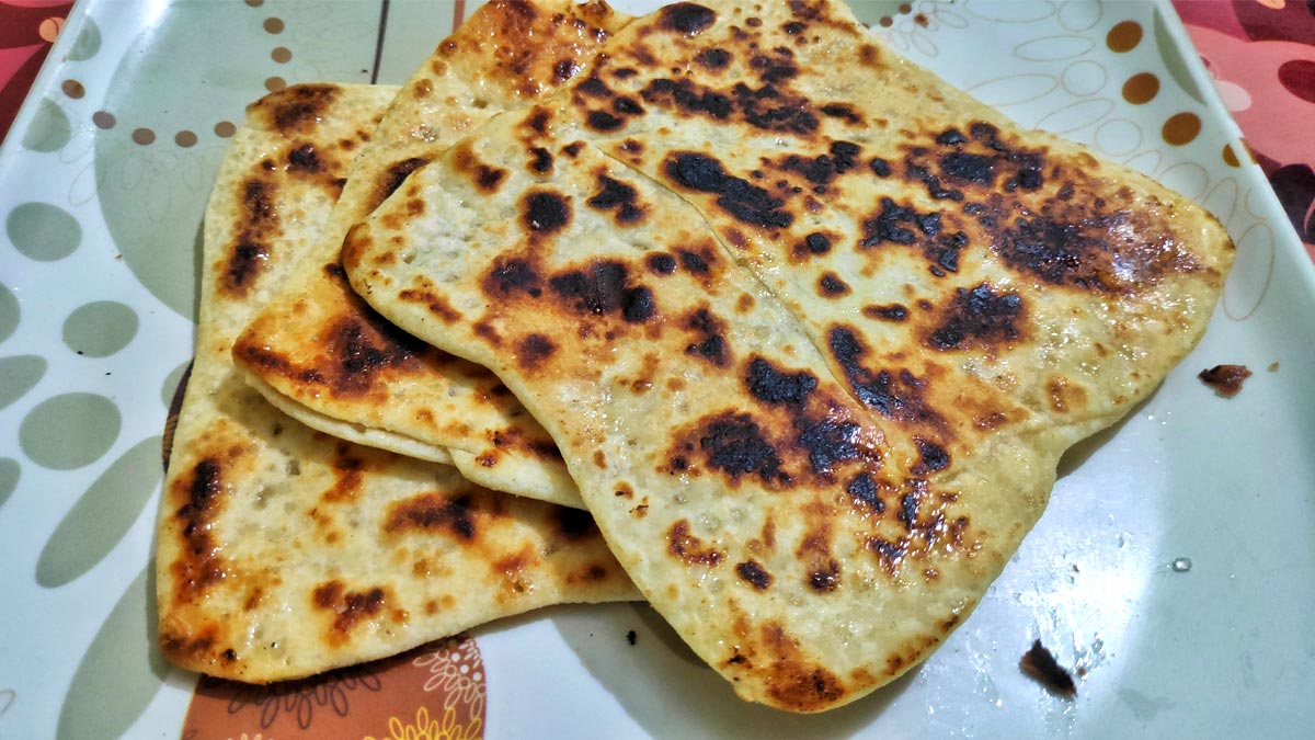 Chinir Porota Recipe | How To Make Sugar Paratha At Home